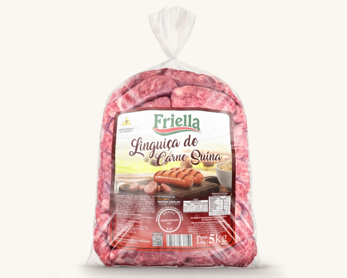 Linguiça de Carne Suína | Produto | Friella